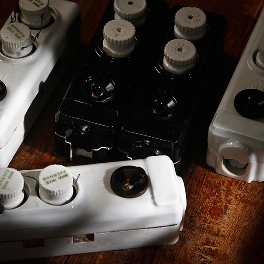 Old Vintage German Electric Fuses Box, Porcelain, for Decoration Use - Etsy