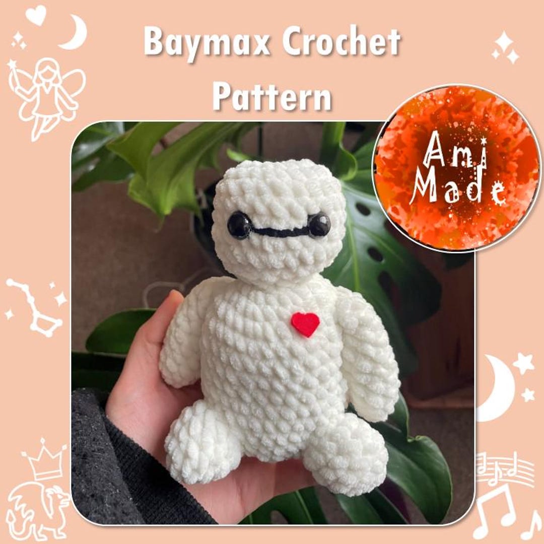 Baymax Pdf Crochet Pattern From "big Hero 6" - Etsy