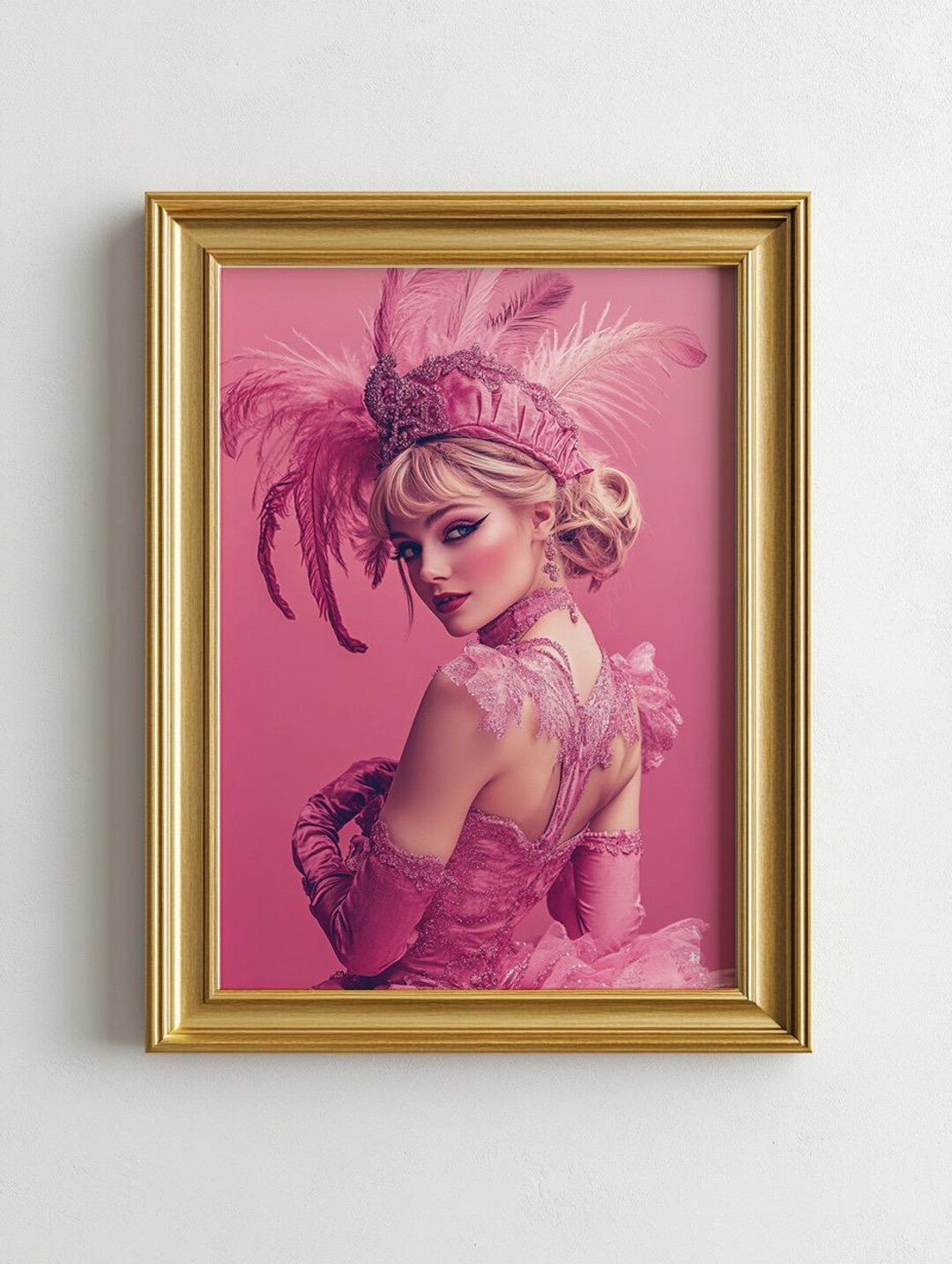 Vintage Showgirl With James Bidgood Style L Las Vegas Burlesque ...