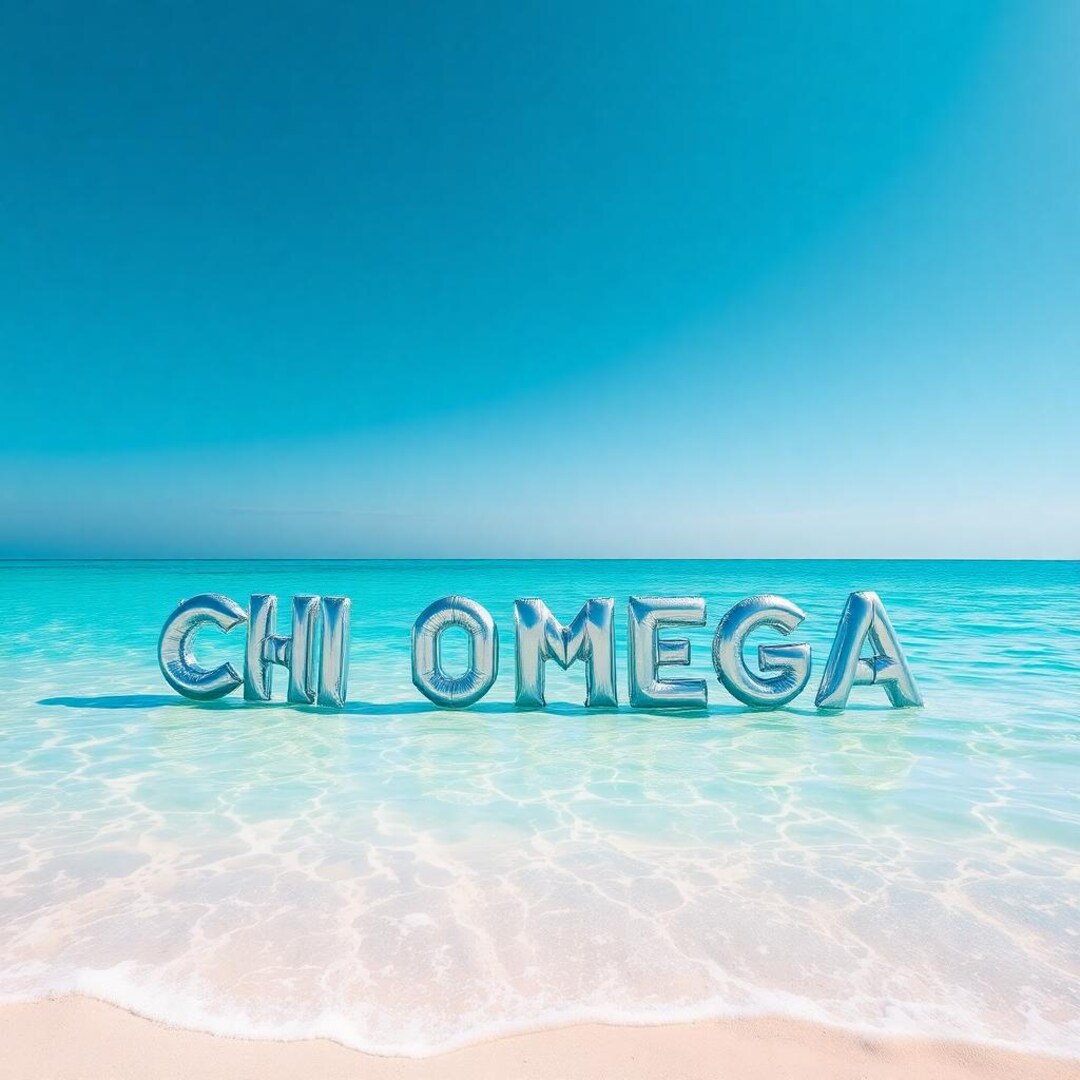 Chi Omega Balloon Wall Art - Etsy
