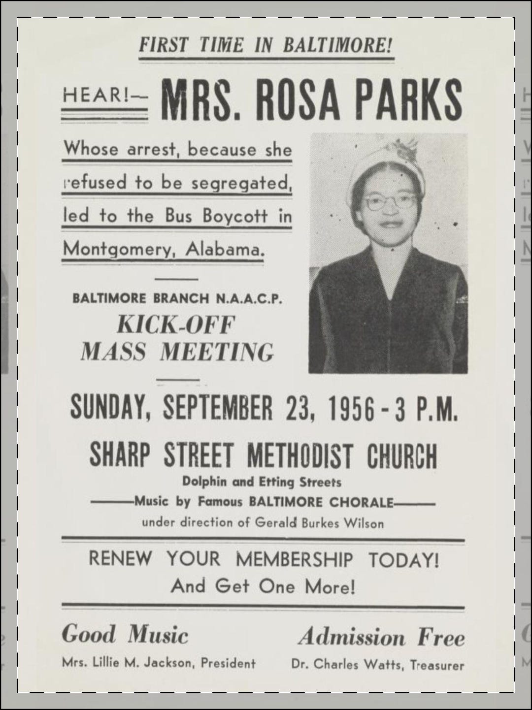 Framed Poster, Multi-color - Rosa Parks Poster Perfect for Your Office ...