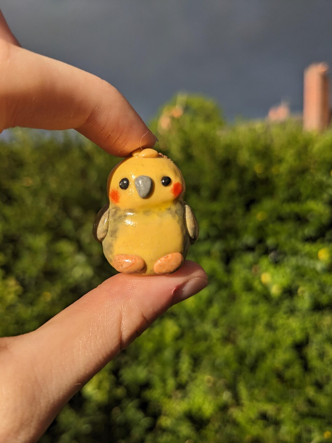 Polymer Clay Cockatiel - Handcrafted and Glazed - Etsy