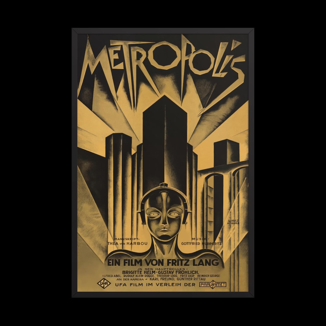 Metropolis Original Poster Digital Download - Directed by Fritz Lang ...