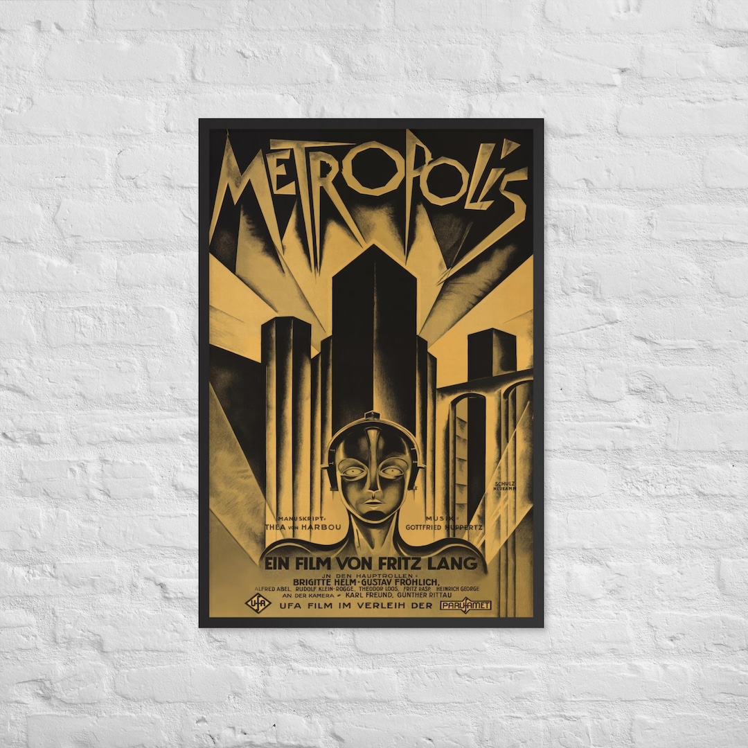 Metropolis Original Poster Digital Download - Directed by Fritz Lang ...
