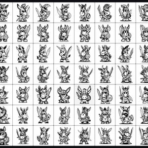 Donkey Warrior Art Template Svg Png Jpg Dxf Bundle Silhouette Clipart ...