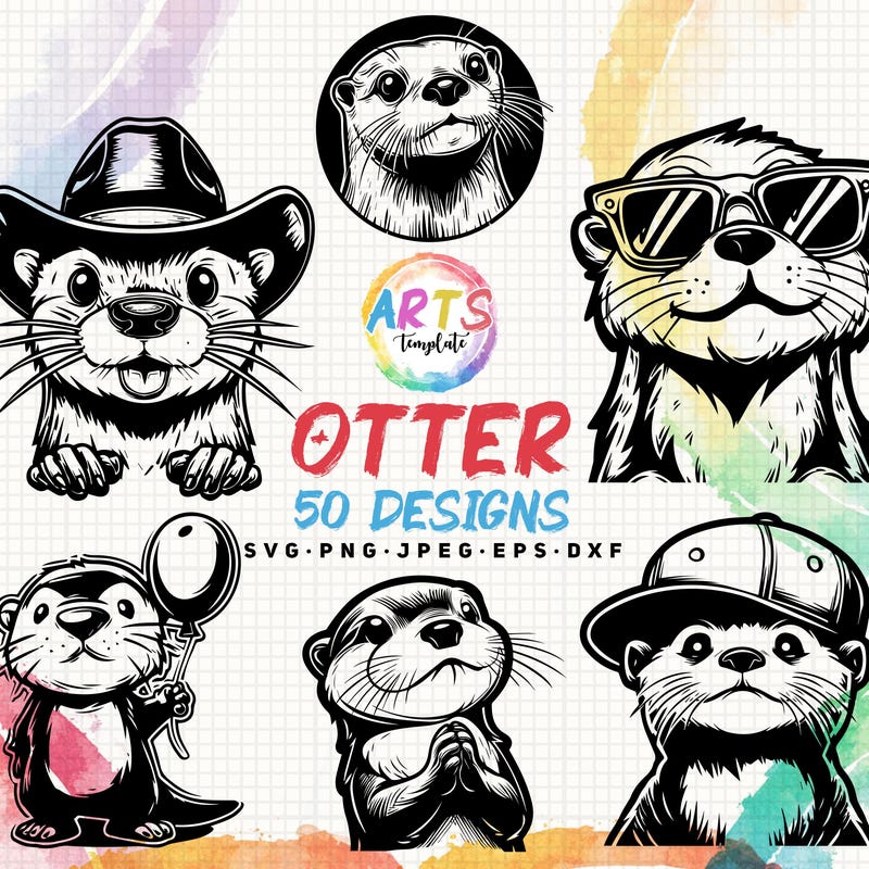 River Otter - Etsy