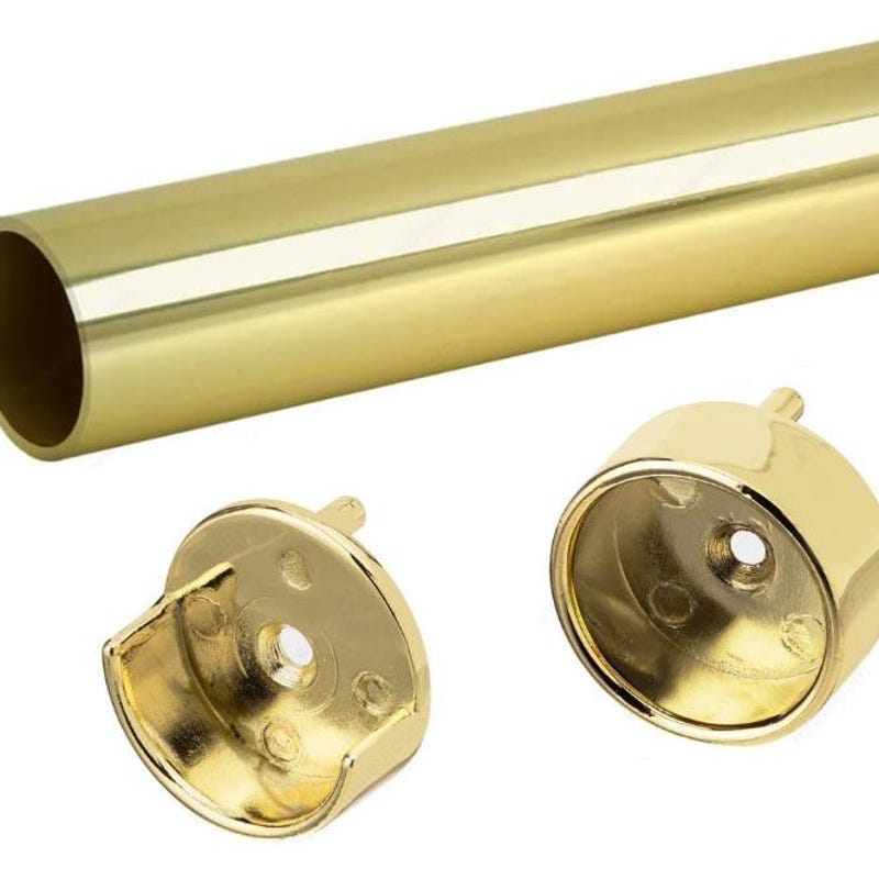 Brass Curtain Rod - Etsy