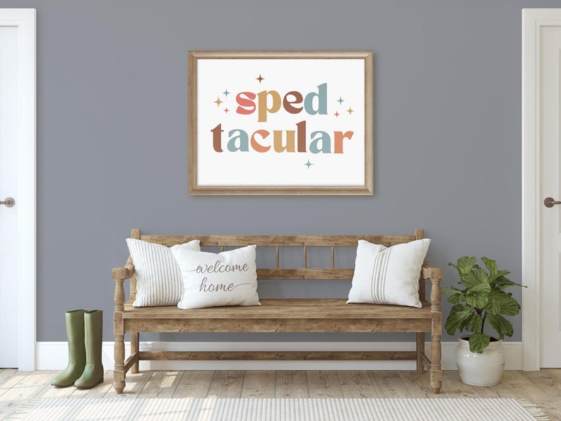 Special Education Classroom Poster, SPED Teacher, Autism, Classroom ...