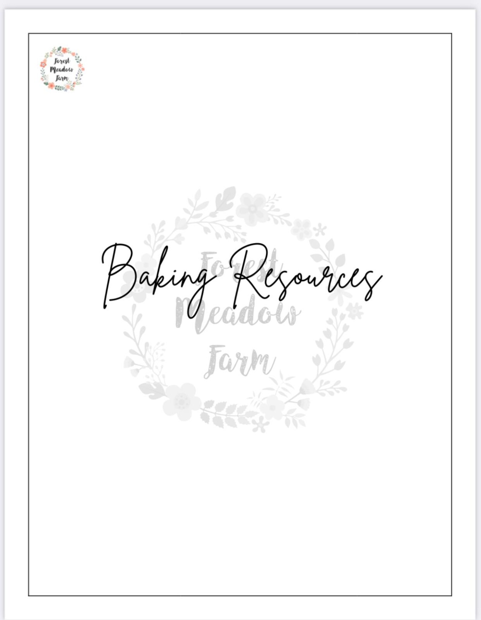 BUNDLE!! Printable Sourdough Binder Organizer - Cover Page & Sections ...