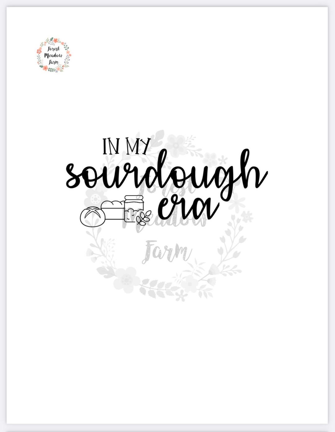 BUNDLE!! Printable Sourdough Binder Organizer - Cover Page & Sections ...