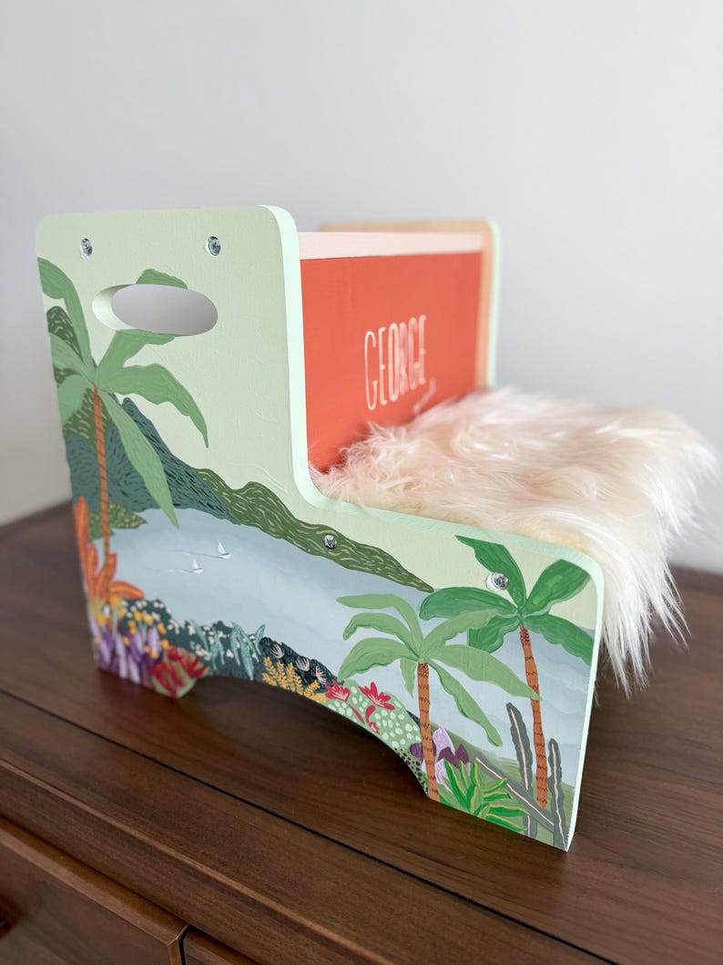 Custom Theme Hand Painted Step Stool - Etsy