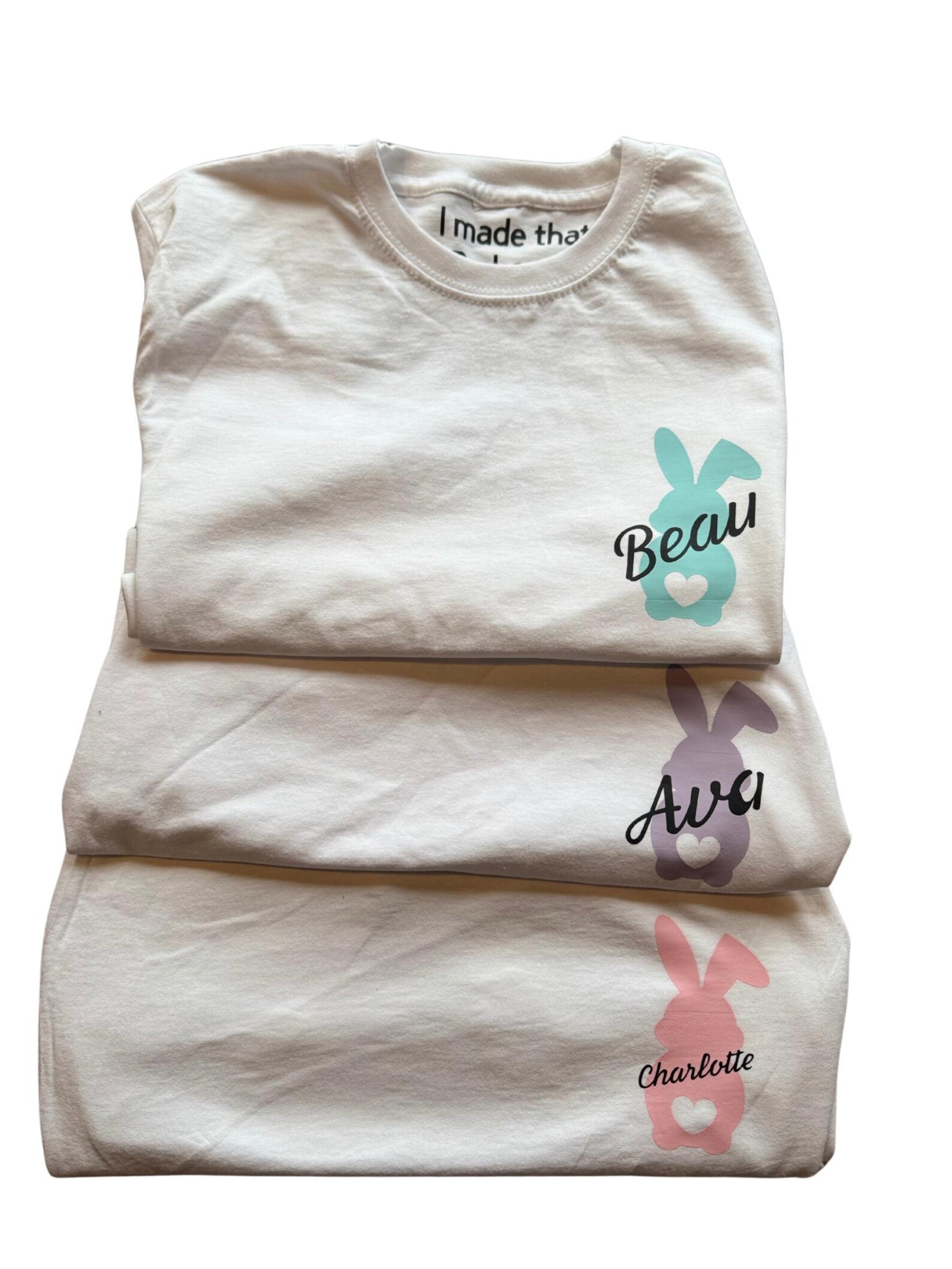 Personalised Childrens Easter T Shirt | Keepsake T-shirt | Easter ...