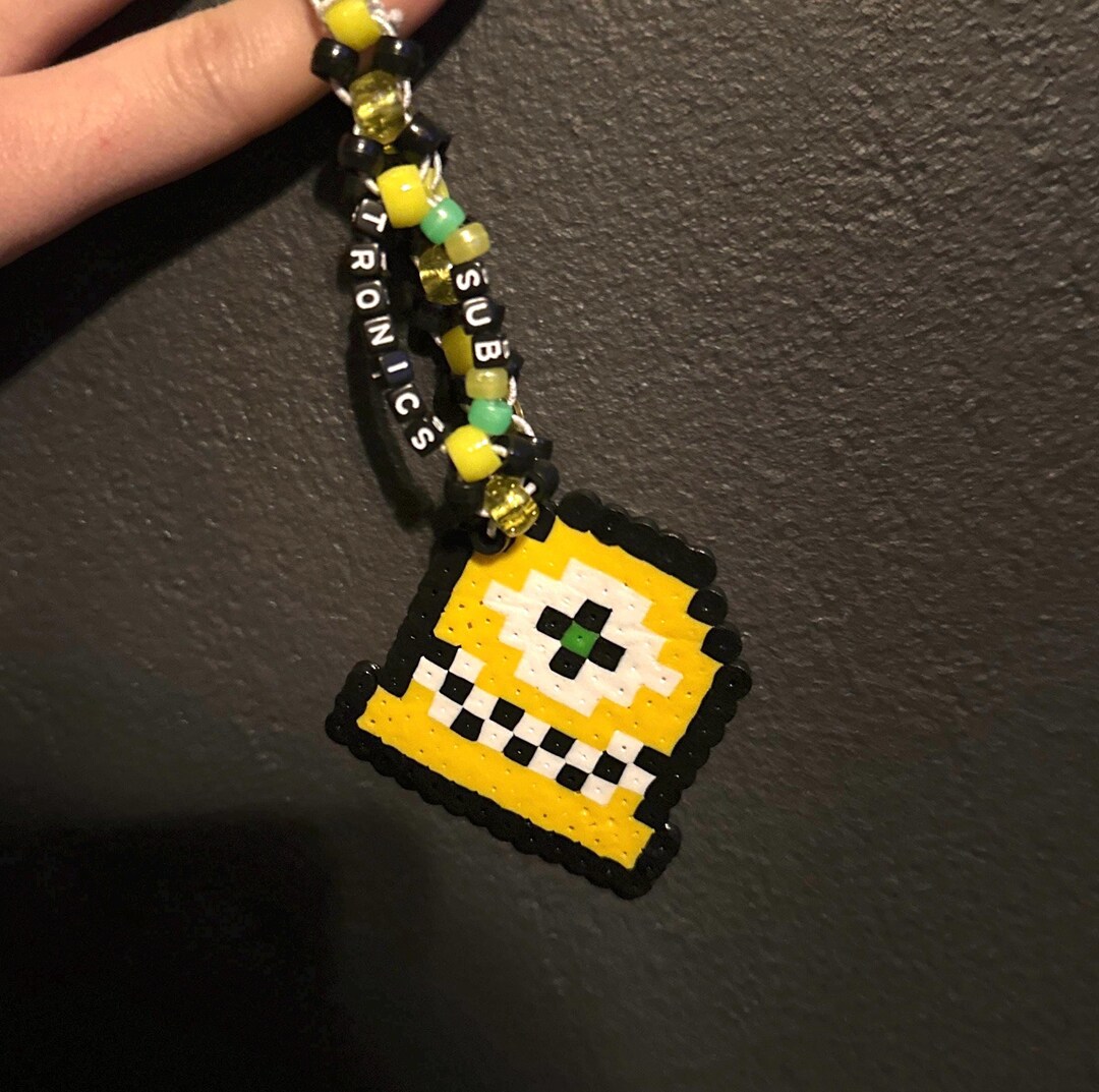 Subtronics Kandi Perler Bracelet: EDM Rave Festival Accessory| Cyclops ...