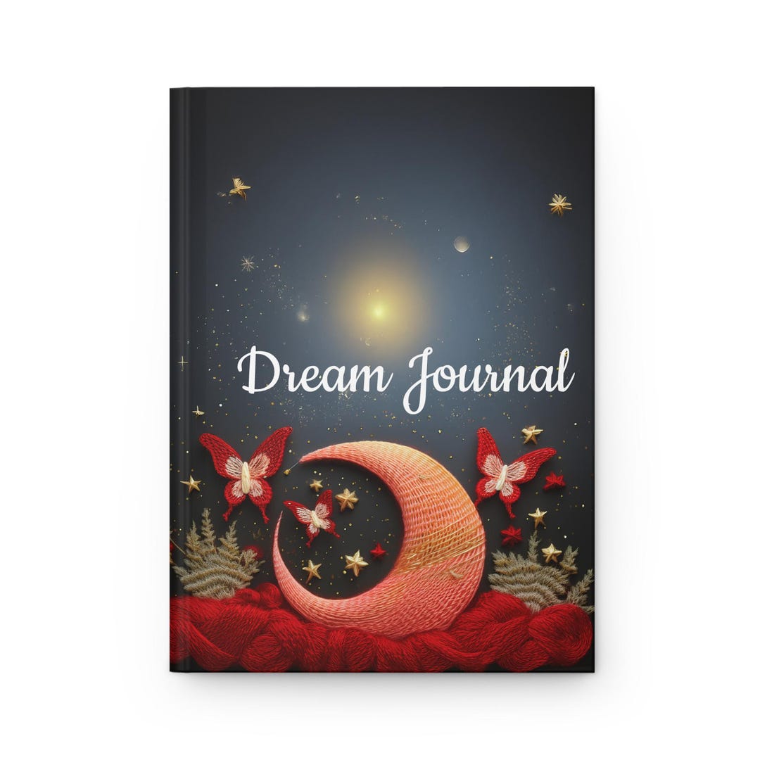 Hardcover Dream Journal, Matte Notebook, Writing Journal With Lined ...