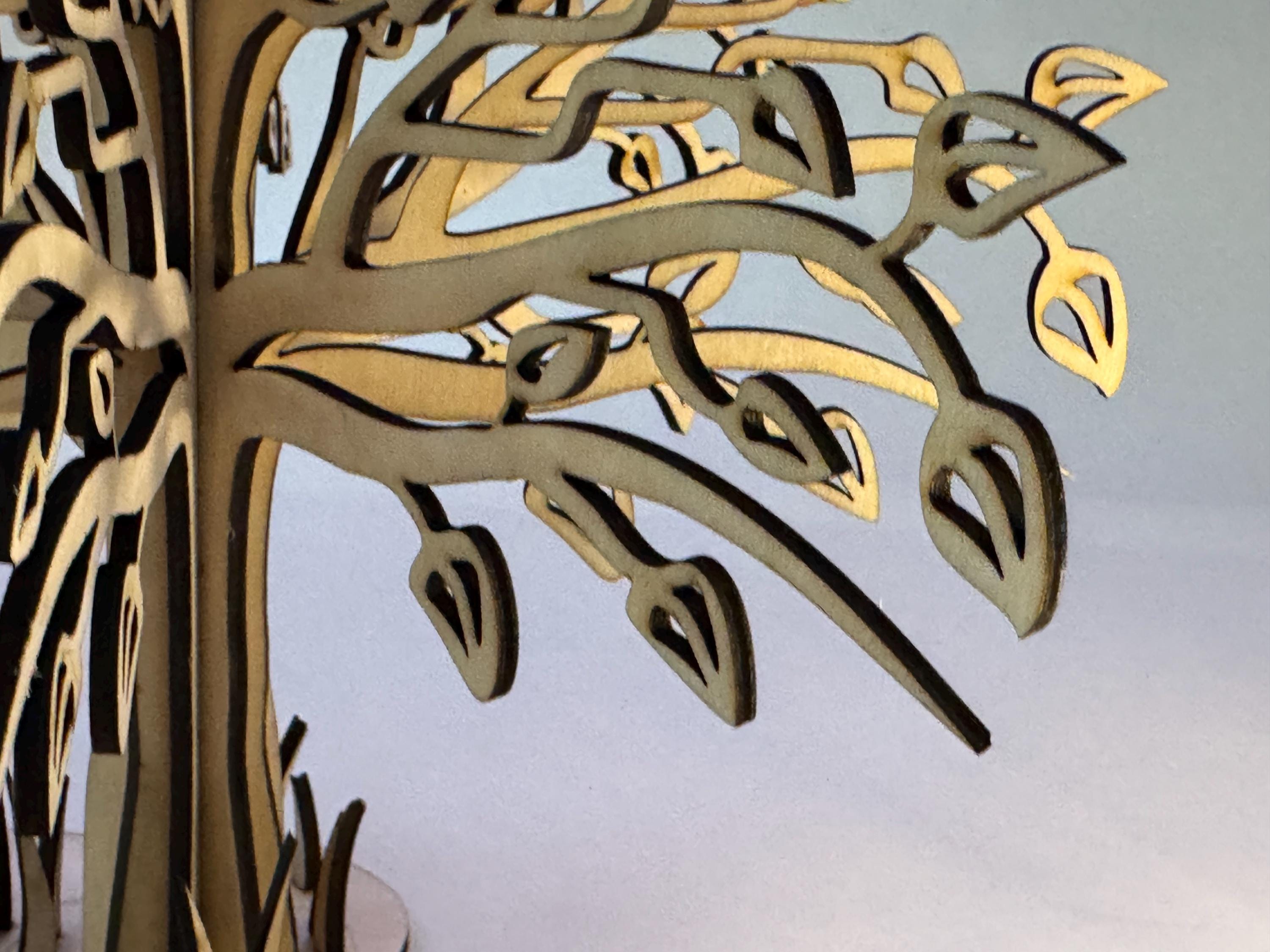 3D Oak Tree - Laser Cut Files (digital Download) - Etsy