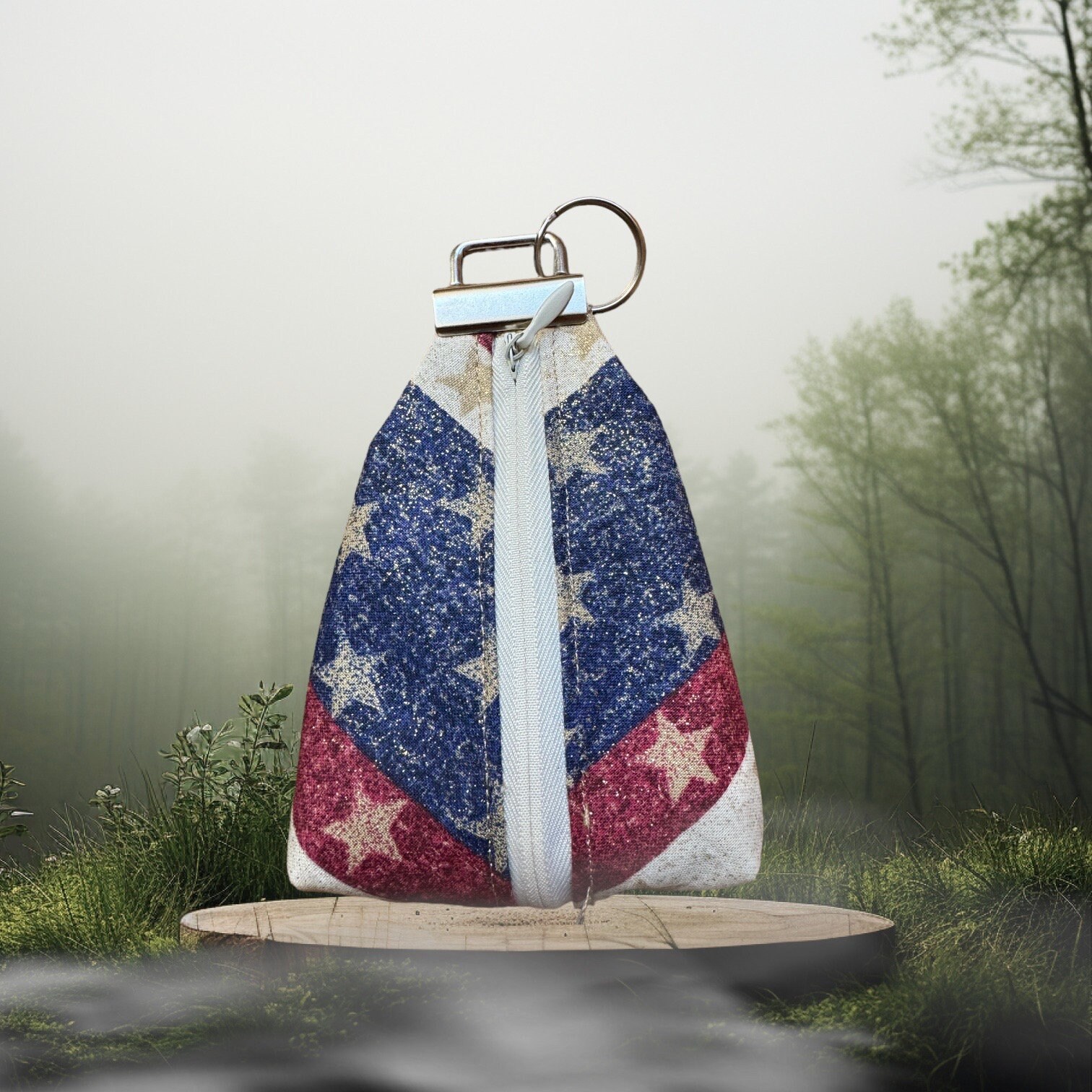 Key Fob Coin Zippered Coin Pouch - Etsy