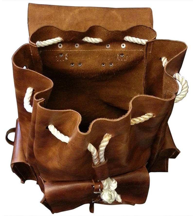 Handmade Leather Backpack - Etsy Canada