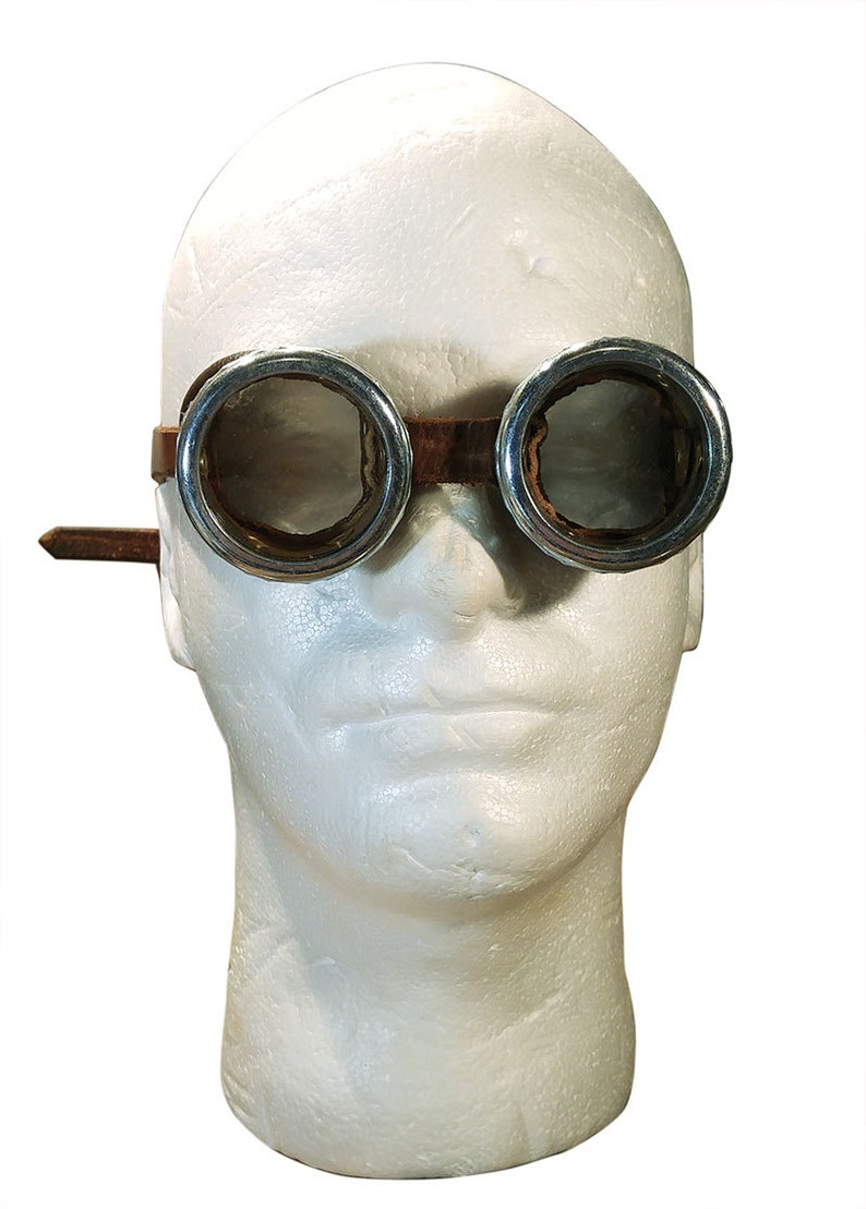 Steampunk Leather Welding Goggles - Etsy