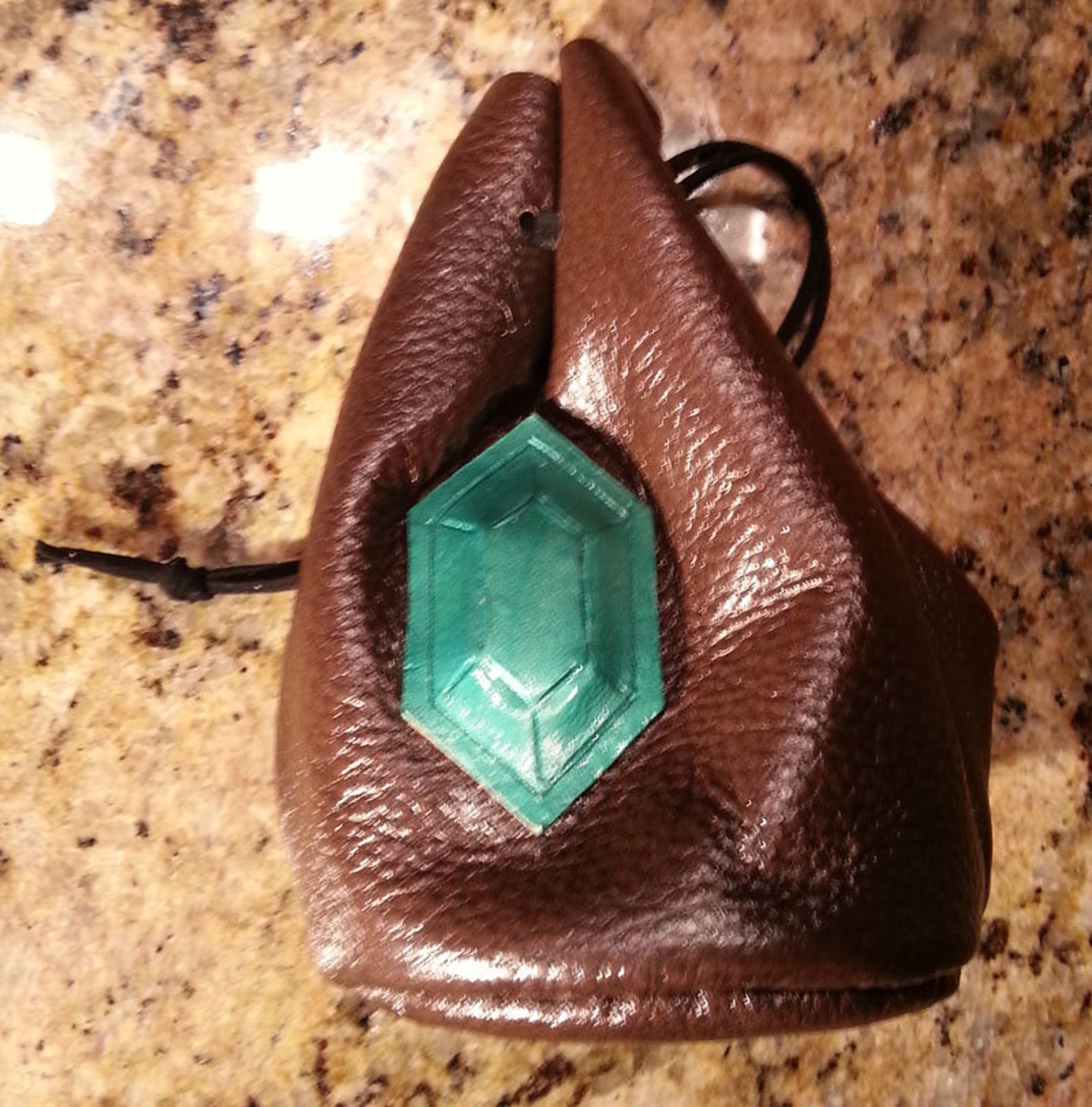 Leather Rupee Bag From Legend of Zelda - Etsy