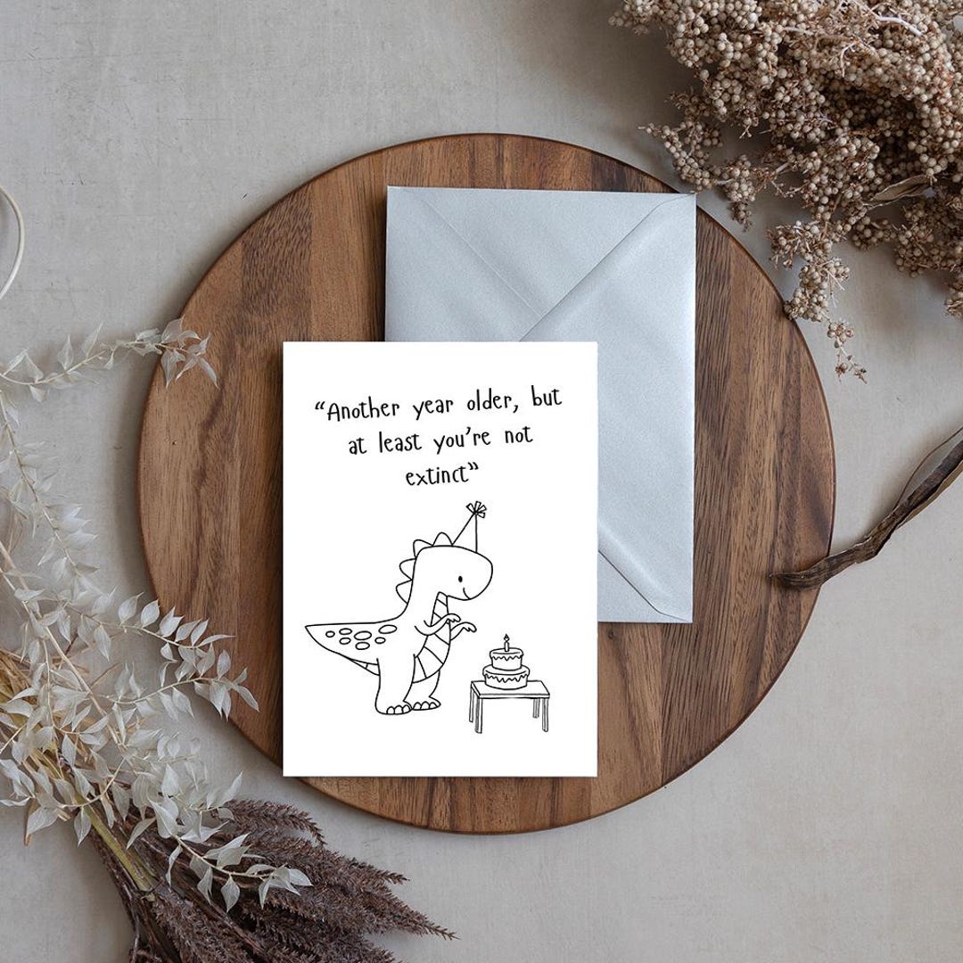 Humorous Birthday Card - Digital Download - Etsy