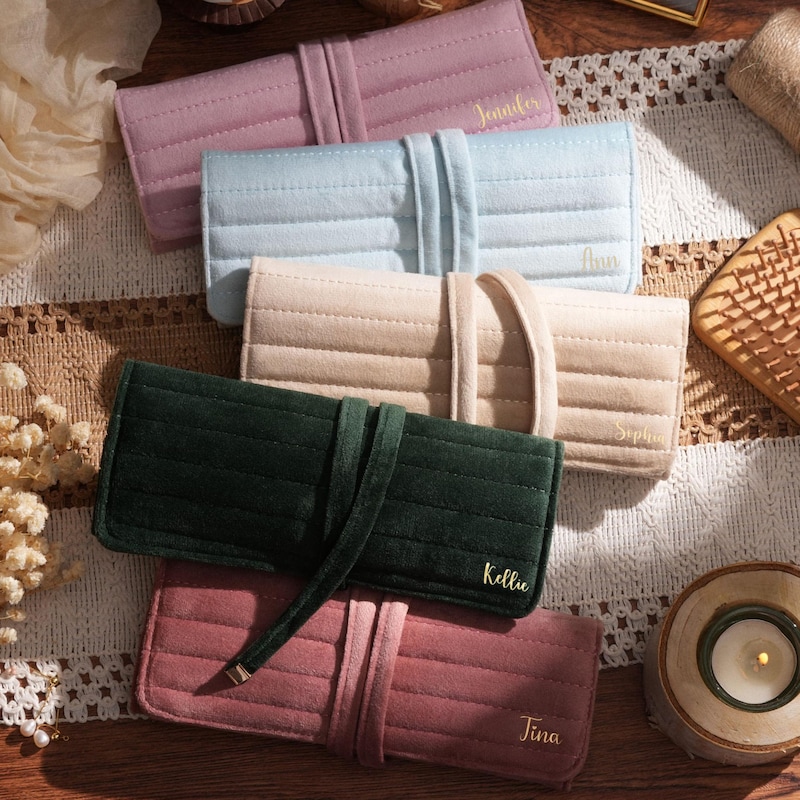 Soft Jewelry Travel Bags - Etsy UK