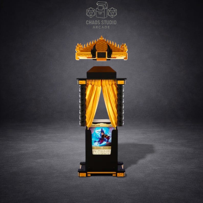 Avatar Fire Nation Throne MTG Commander Deck Box | 3D Printed ATLA ...