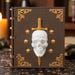 Slayer’s Codex : Skull Spellbook Dice Box - Dnd Dice Tray, RPG Storage ...