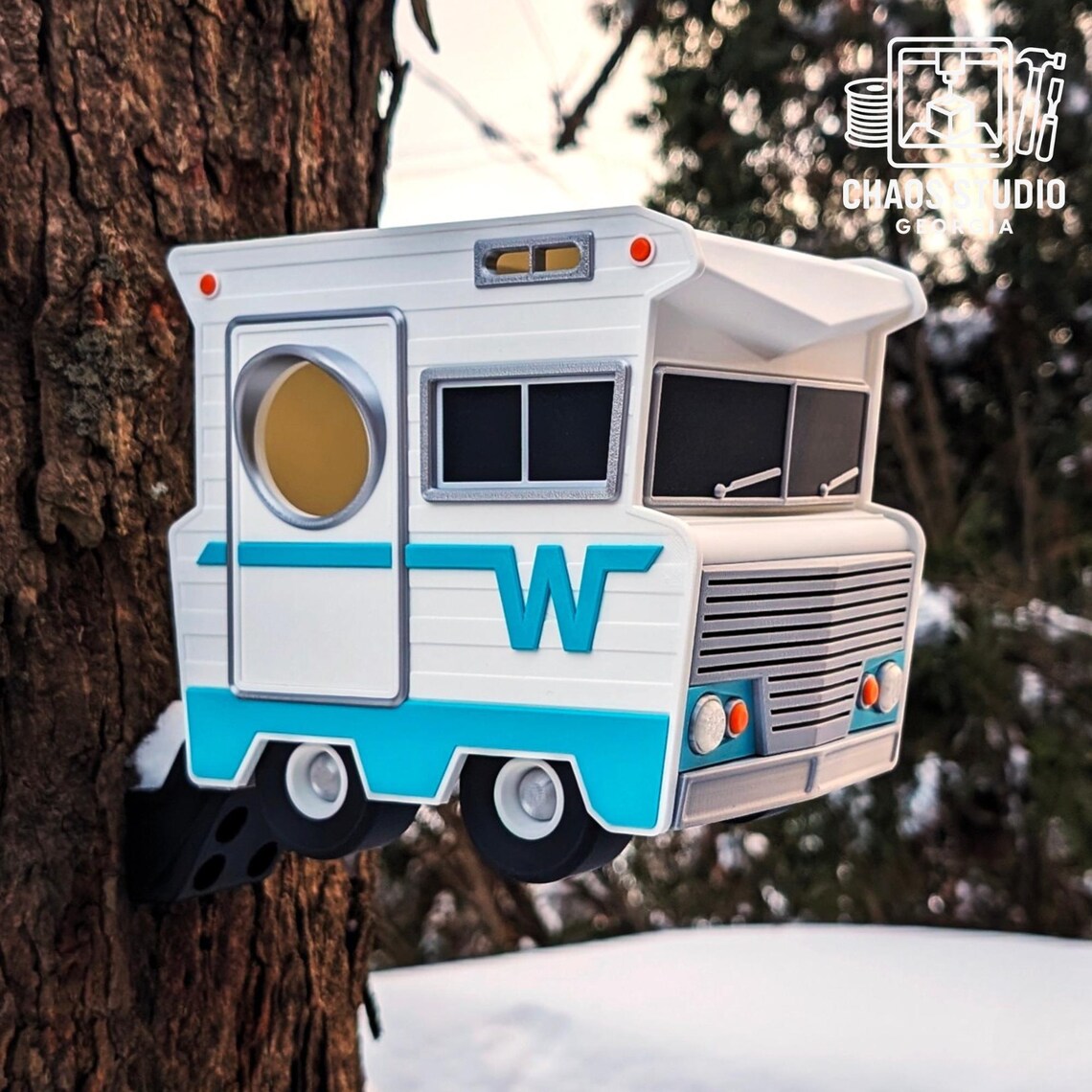 Vintage RV Birdhouse Retro Camper Style Whimsical Outdoor Garden Decor ...