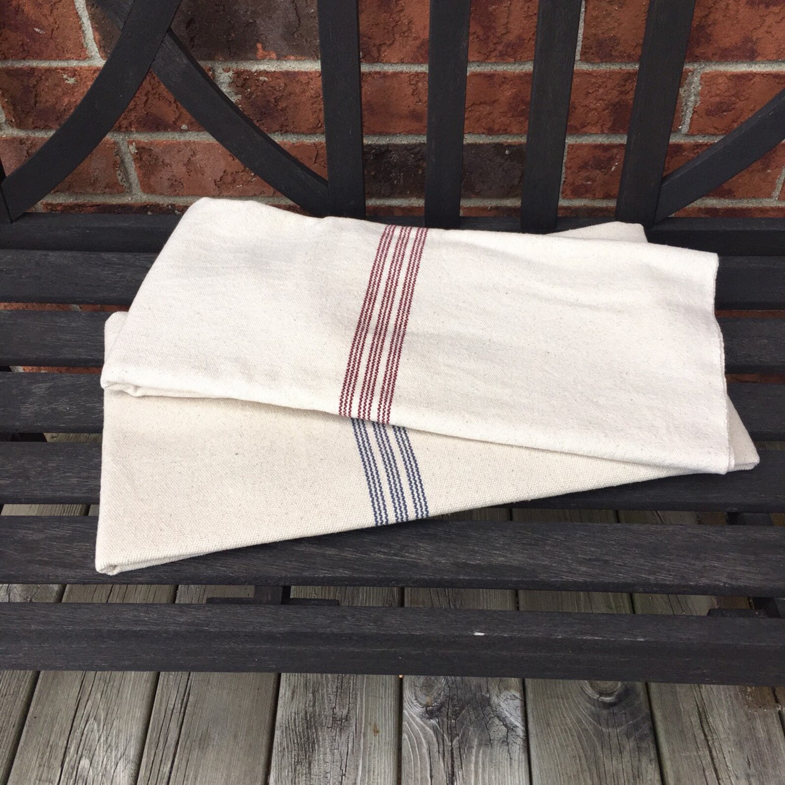 Grain Sack Throw Grain Sack Blanket Grain Sack Coverlet Grain - Etsy