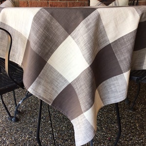 Large Buffalo Check Table Throw - Etsy