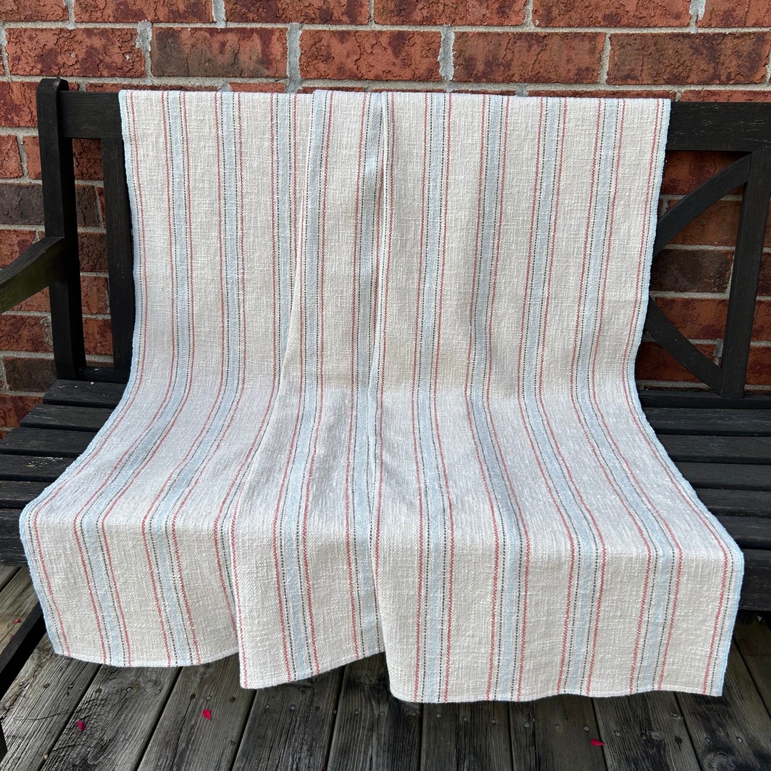 Grain Sack Throw Grain Sack Blanket Grain Sack Coverlet Grain Sack ...