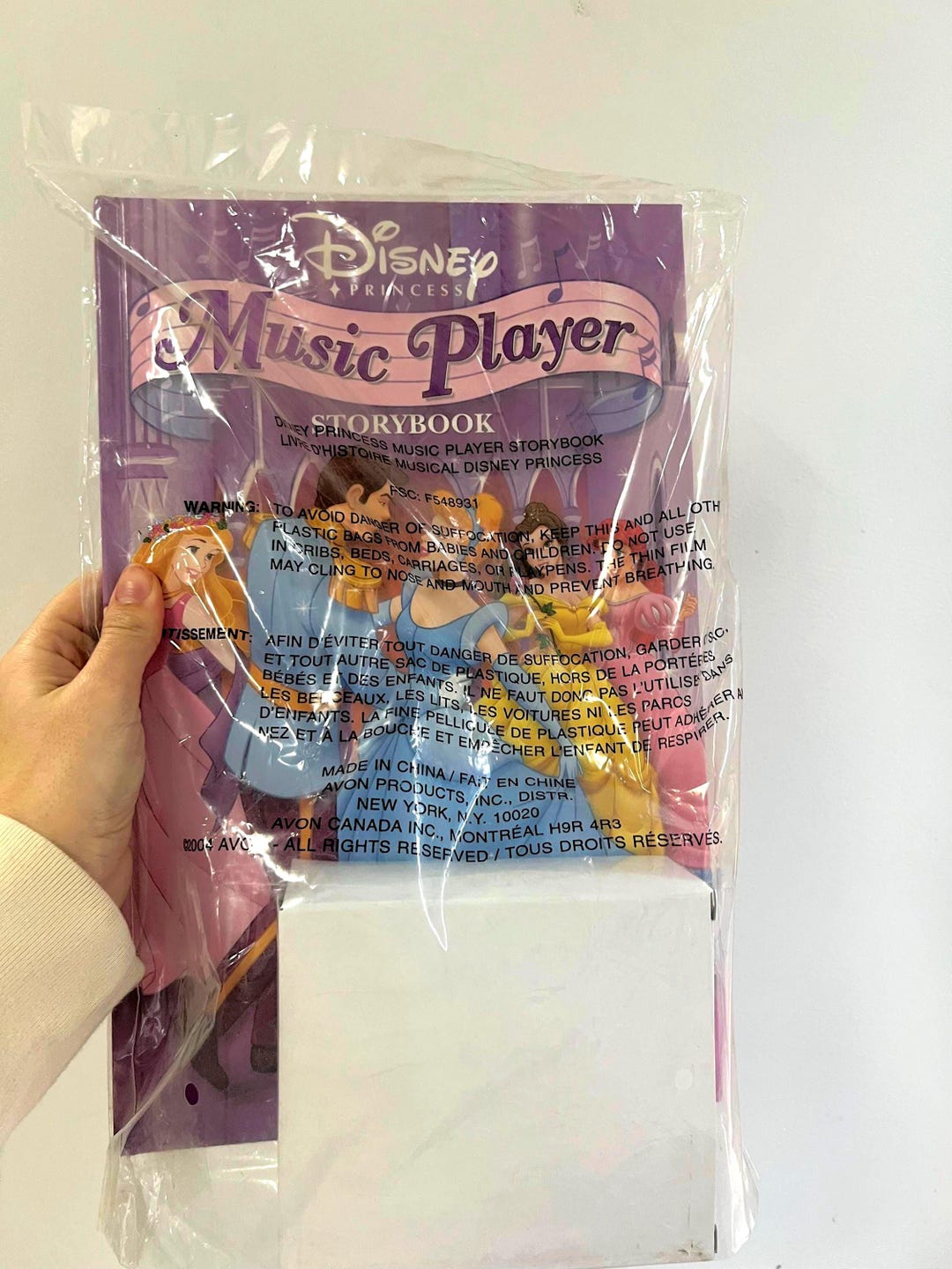 Avon Disney Princess Music Player and Storybook (2004 Vintage) UNOPENED ...