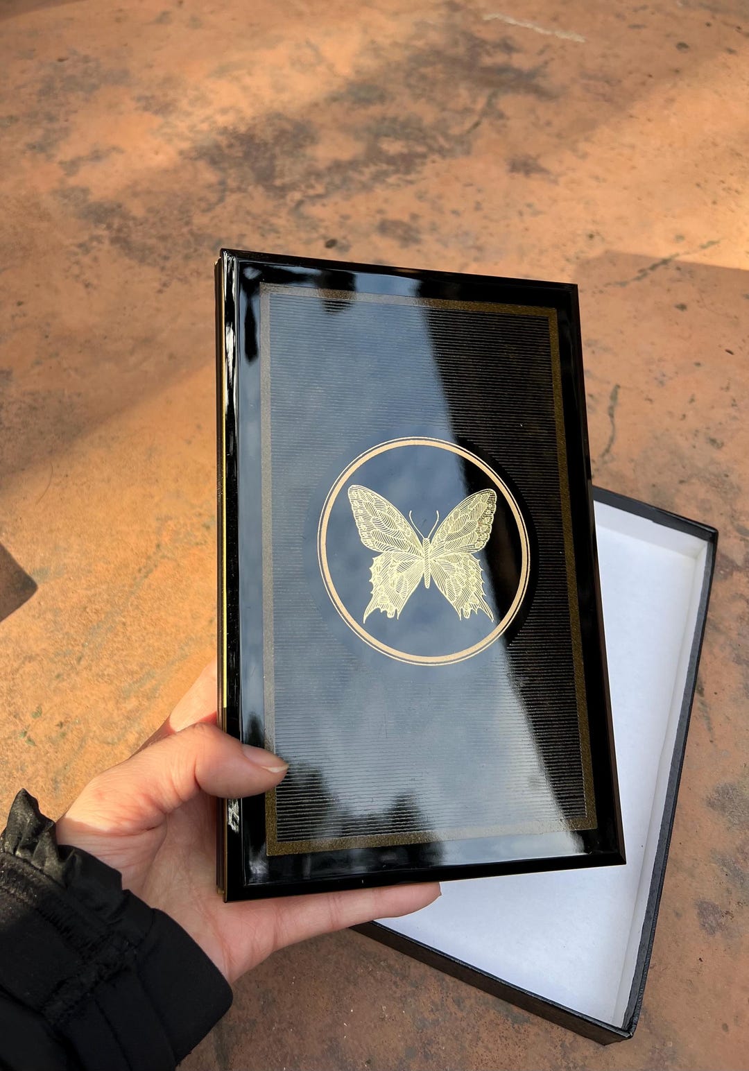 Hardcover Vintage Mid Century Papillon Butterfly Address Book | Otagiri ...