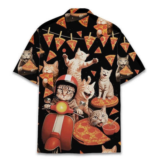 Cats Eating Pizza Shirt