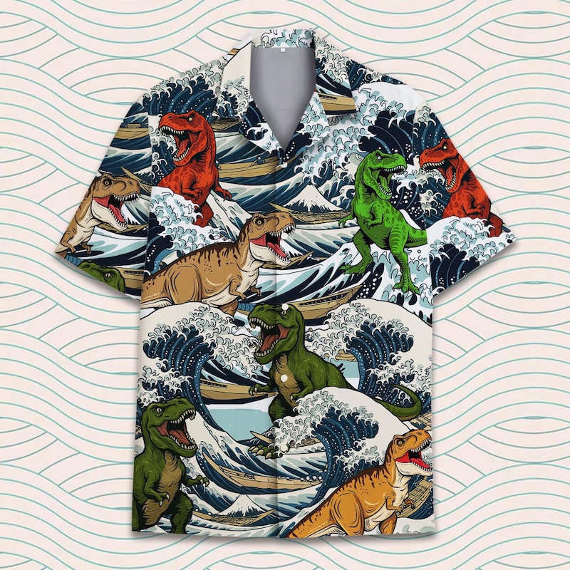 Mens Tshirt Hawaii Art - Etsy