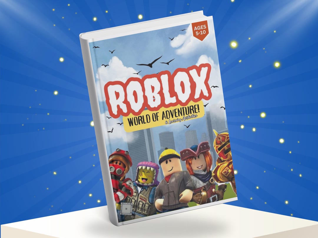 Roblox Busy Book for Kids Educational Activity Binder, Toddler Quiet ...