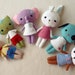 Pocket Pets Pdf Pattern - Set of Six - Etsy