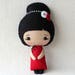 Chinese Girl Pdf Pattern - Instant Download - Etsy