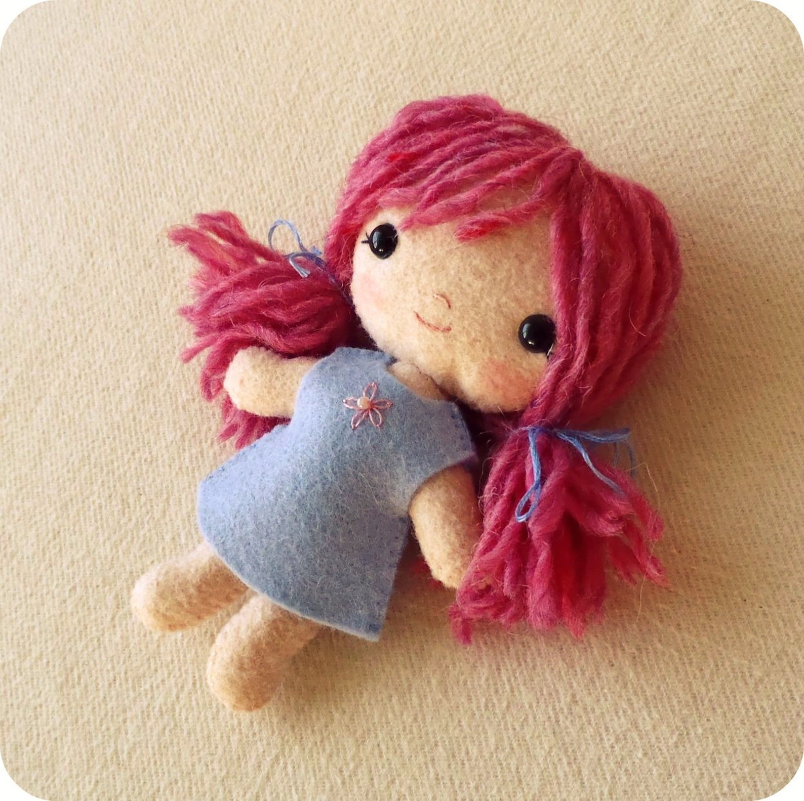 Tag-along Doll Pdf Pattern - Instant Download - Etsy