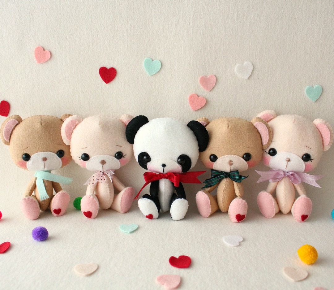 Li'l Sweetheart Bear Pdf Pattern - Etsy