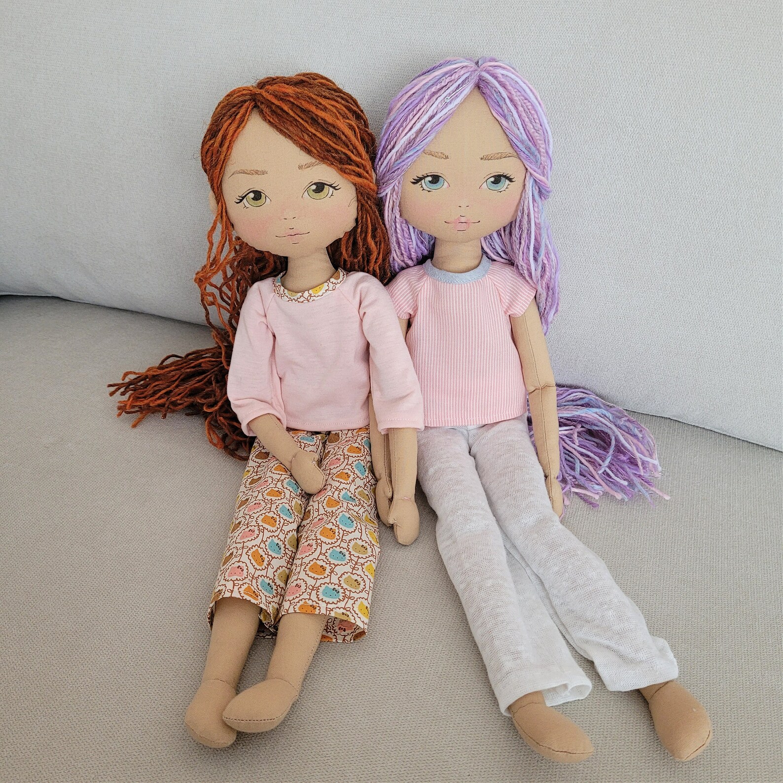 La Lune Posable Doll Pdf Pattern - Etsy UK