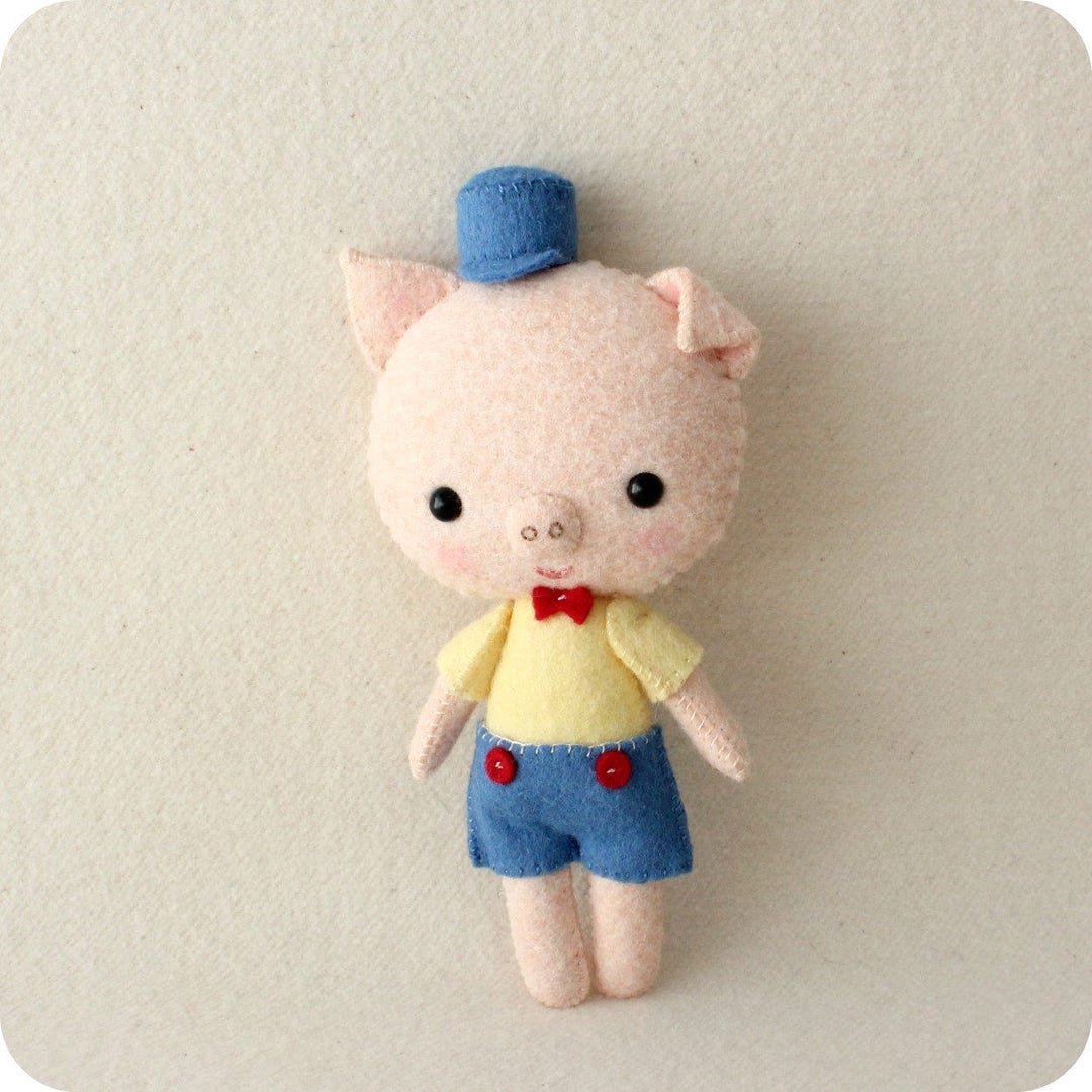 Pocket Piggy Pdf Pattern - Instant Download - Etsy