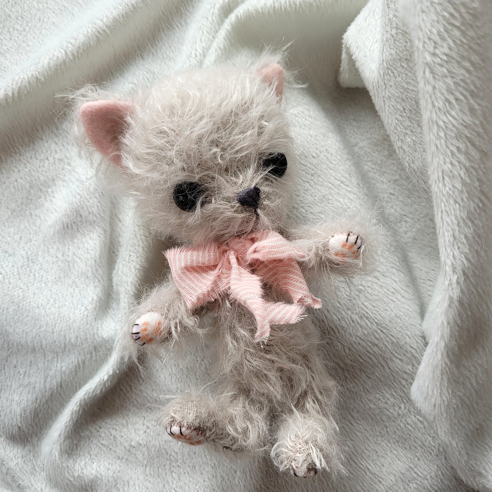 Cuddle Puffs - Kitty and Bear - PDF Pattern - Etsy