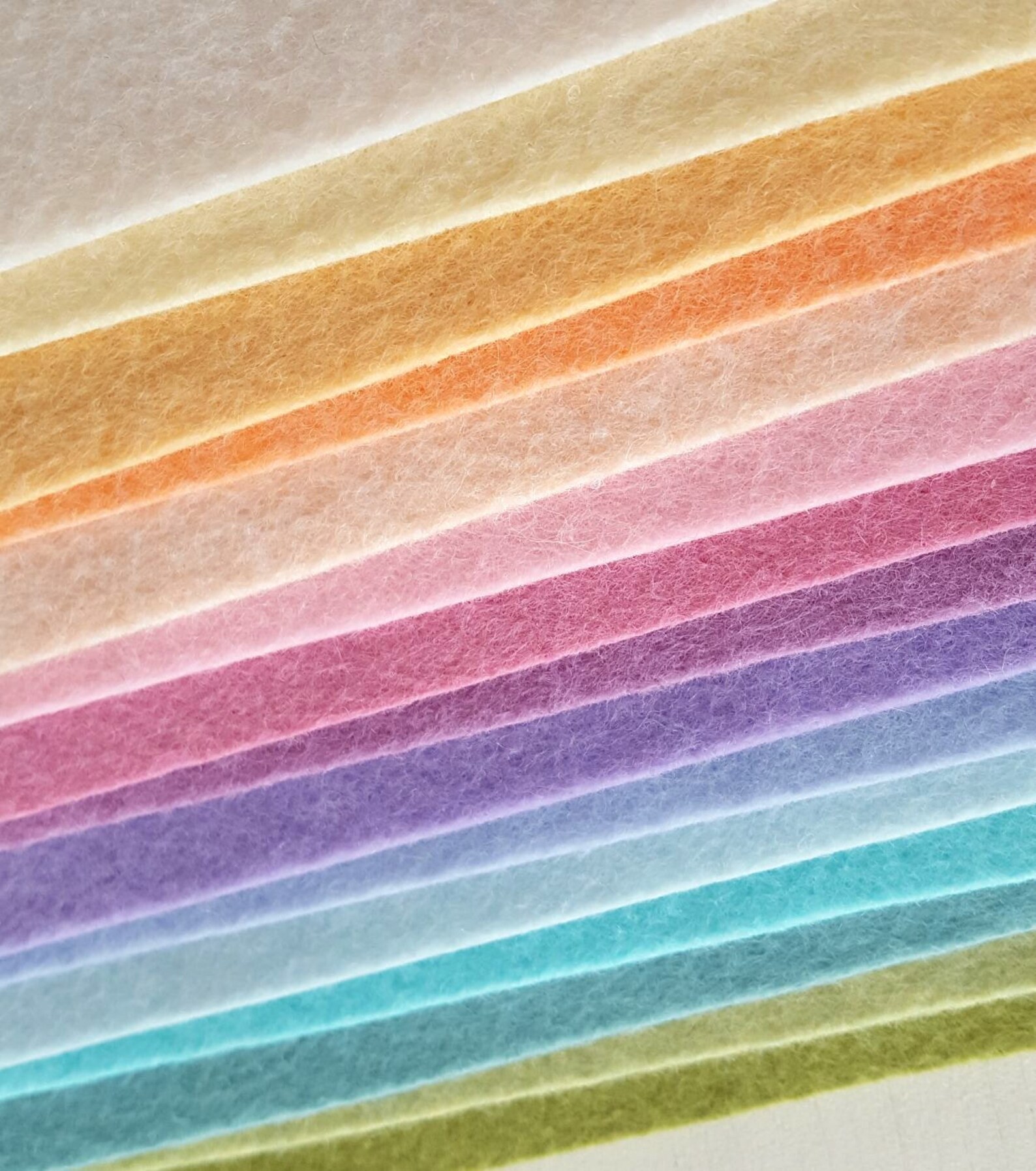 Rainbows and Unicorns Wool Blend Felt Collection - 15 6x9 Sheets - Etsy