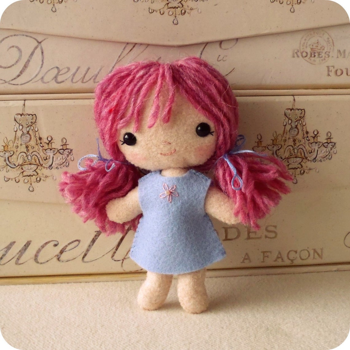 Tag-along Doll Pdf Pattern - Instant Download - Etsy