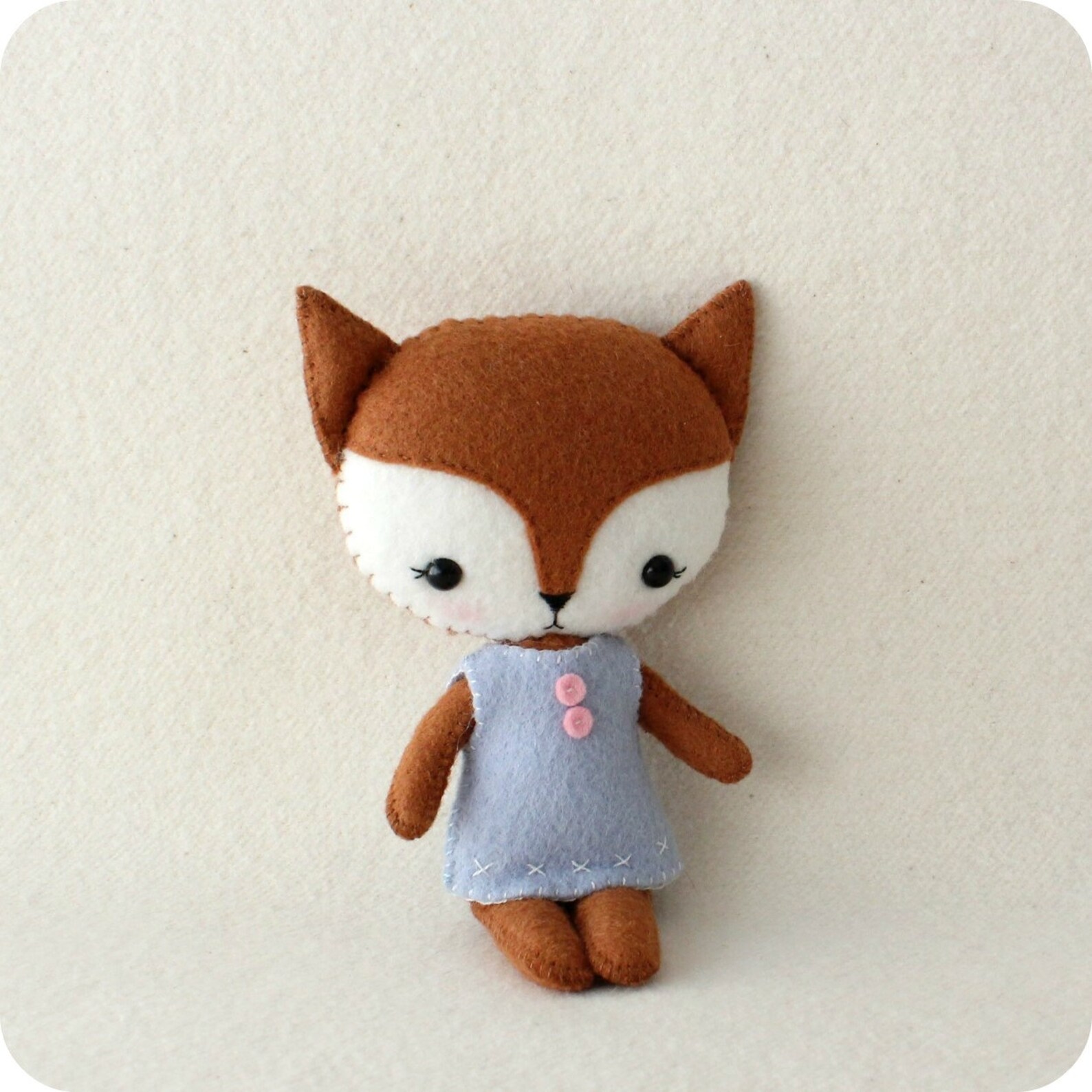 Pocket Fox Pdf Pattern Instant Download - Etsy