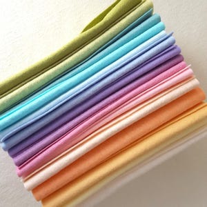 Rainbows and Unicorns Wool Blend Felt Collection - 15 9x12 Sheets ...