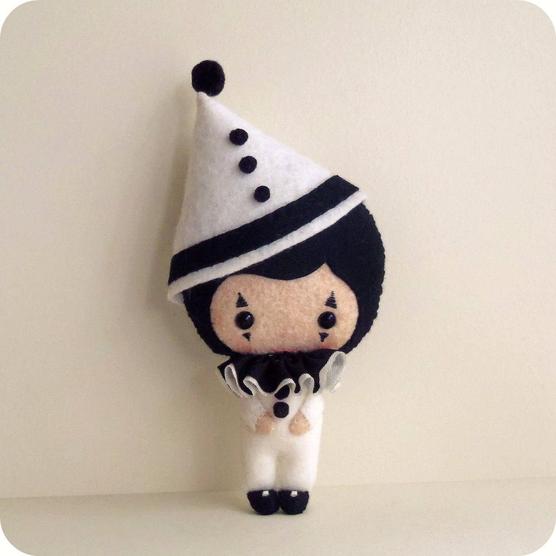 Pierrot the Clown Pdf Pattern - Instant Download - Etsy