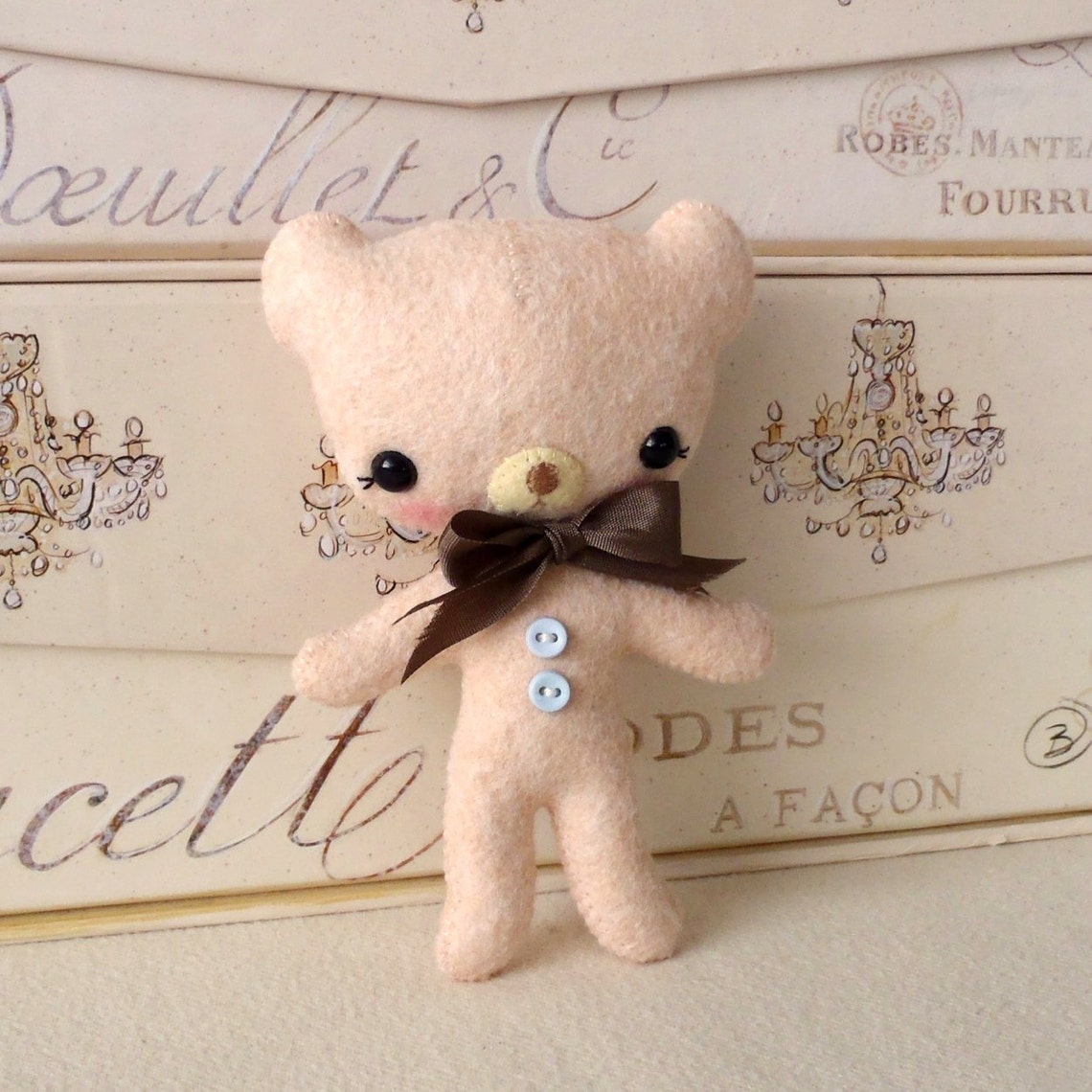 Bear Pattern, Pattern Kit, Plush Bear Pattern, Felt Bear Pattern - Etsy