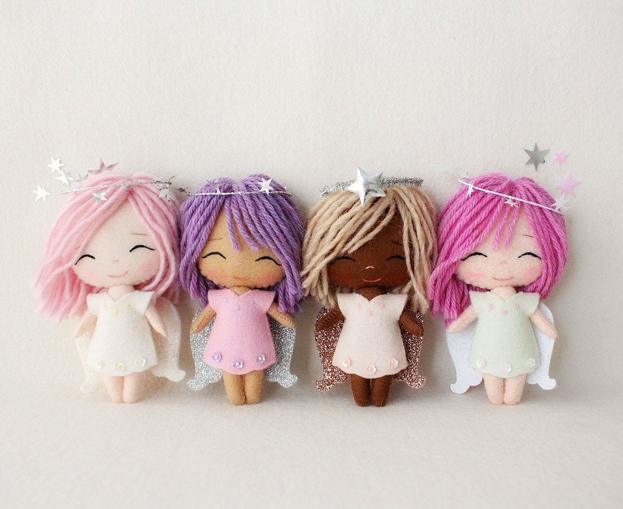 Chibi Mermaid and Angel Pdf Patterns - Etsy